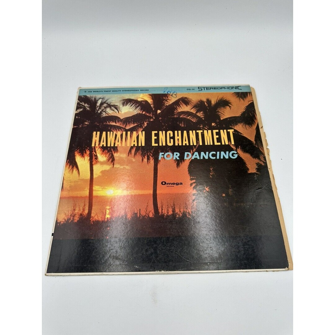 George Poole Hawaiian Enchantment for Dancing Omega 12" Vinyl LP 33 RPM ...