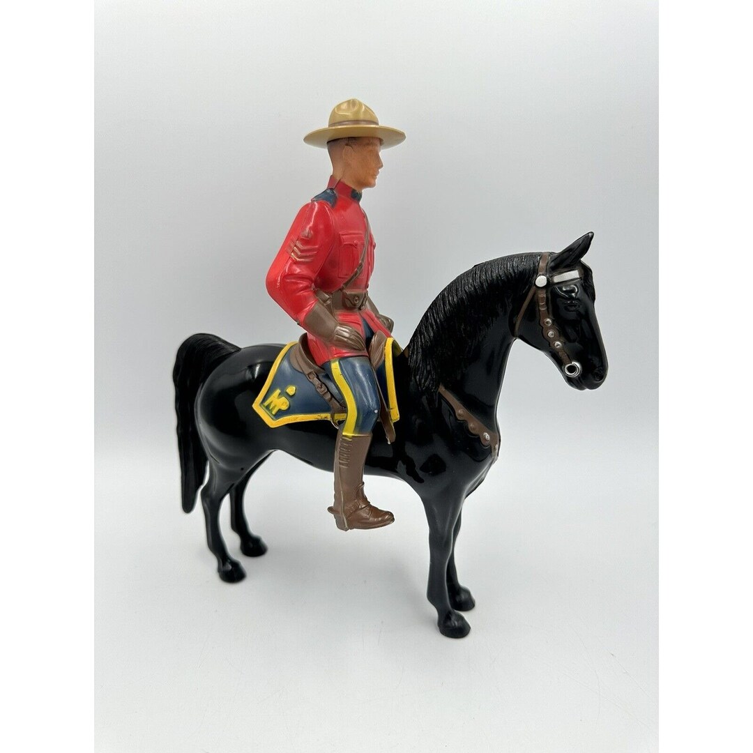 Vintage 1950's Hartland Plastic Sgt Lance O'rourke Canadian RCMP ...