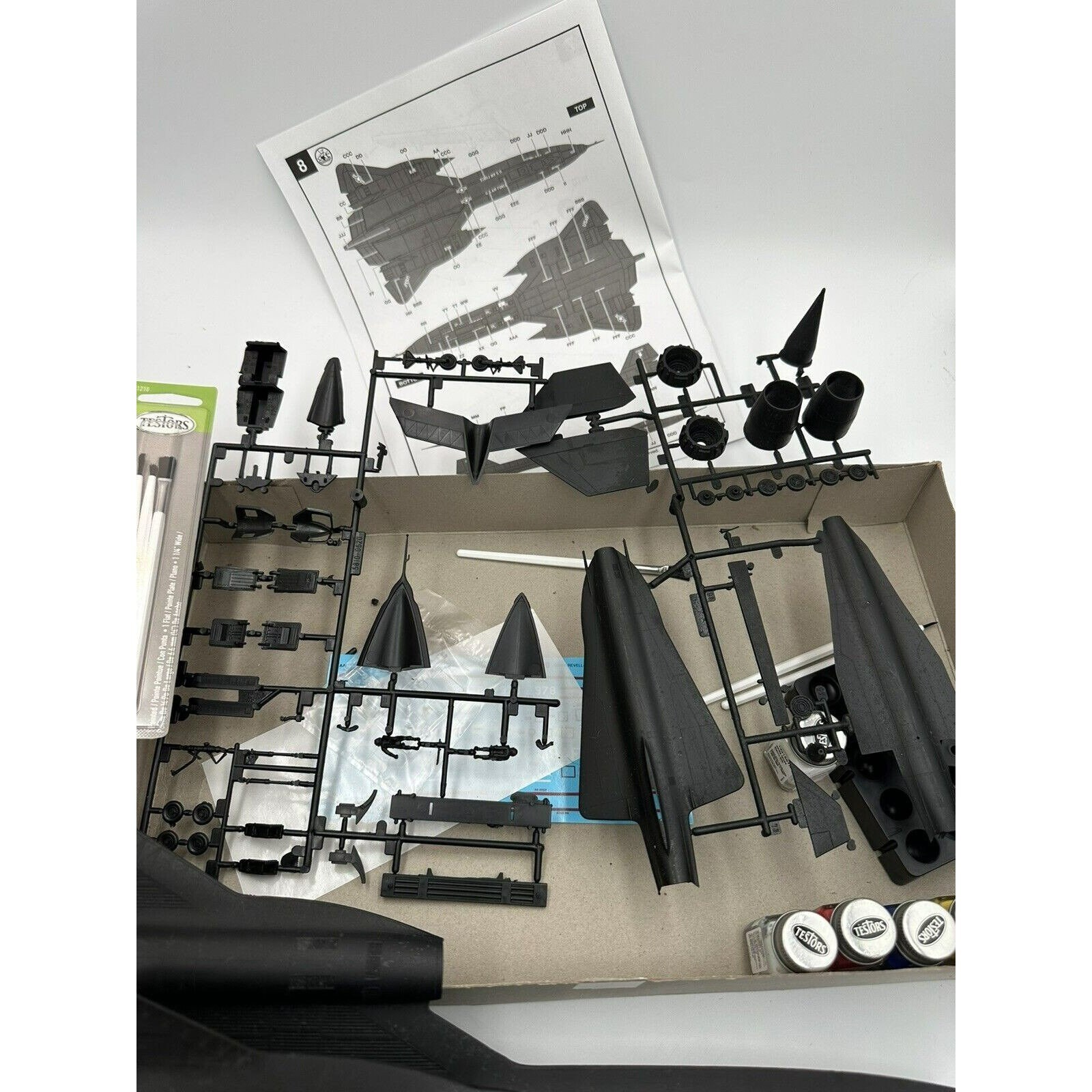 Revell SR-71 Blackbird Model Kit NEW Unsealed 1/72 Scale Model With Box ...