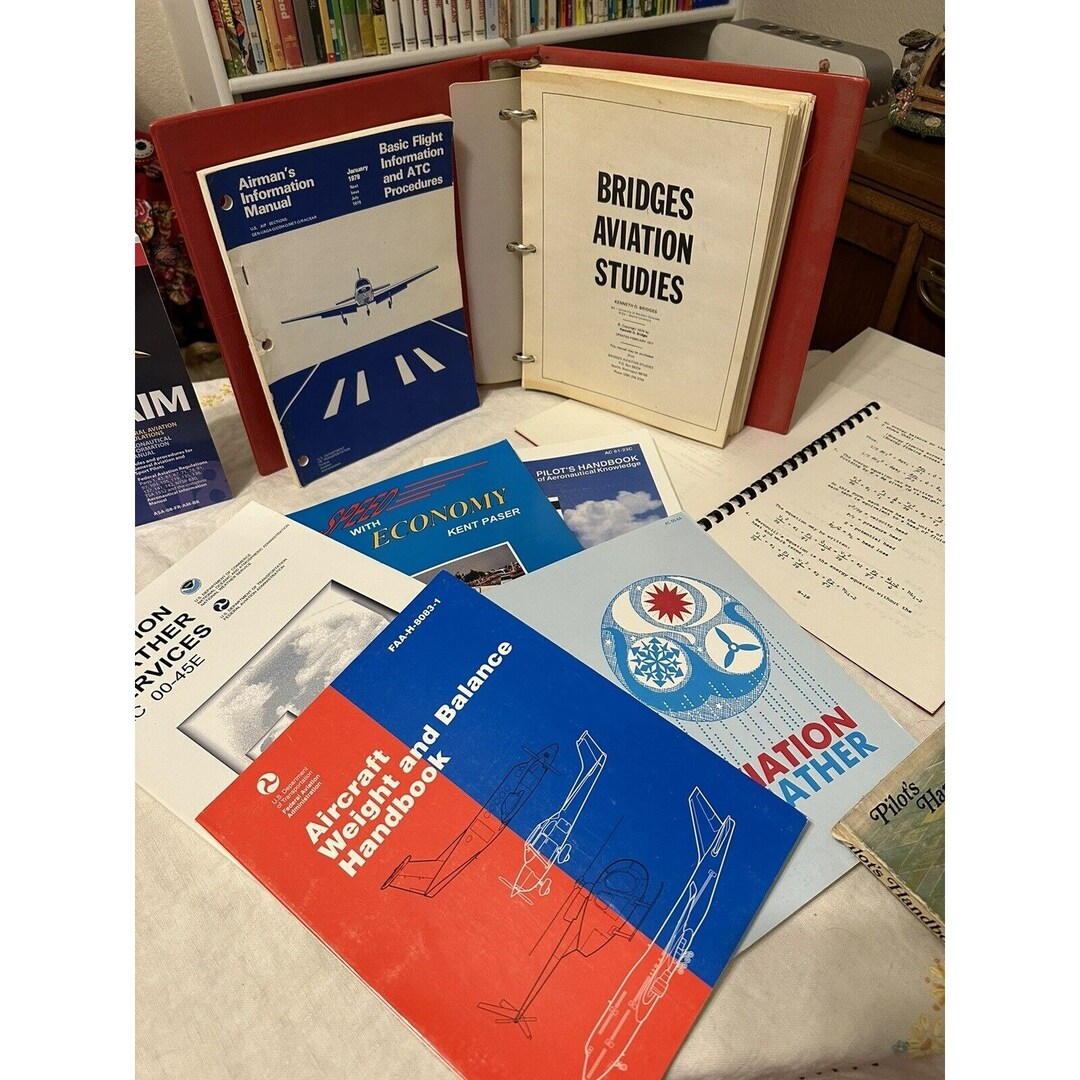 VTG Aviation Book Lot Bridges Aviation Studies Aviation Weather Pilots ...