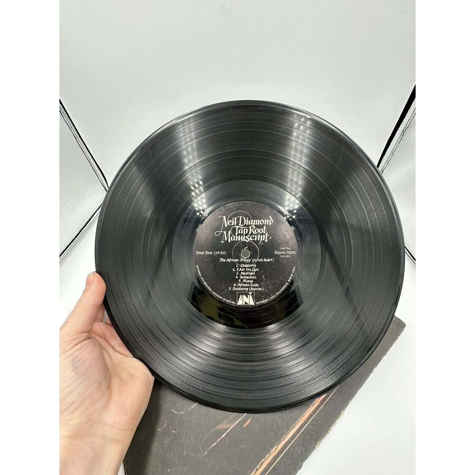 Neil Diamond - Tap Root Manuscript 1970 Uni 73092 Vinyl LP W Booklet ...