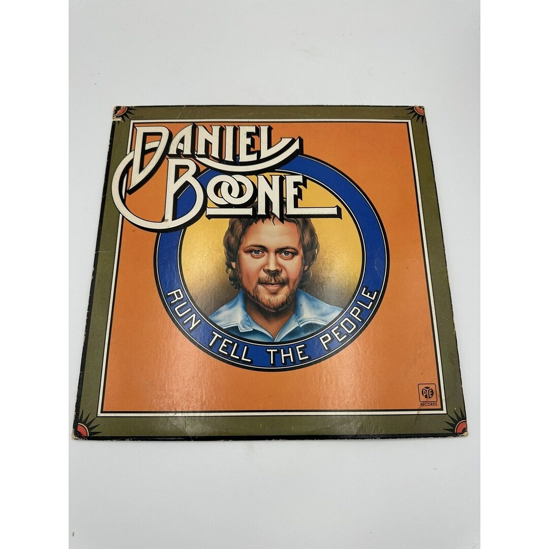 Vintage Country Vinyls DANIEL BOONE: Run Tell the People Vinyl LP 1975 ...