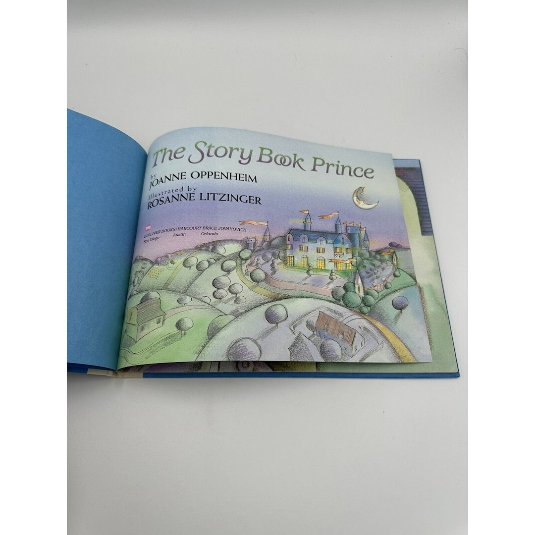 The Story Book Prince by Joanne F. Oppenheim 1987 1st Ed. Vintage ...