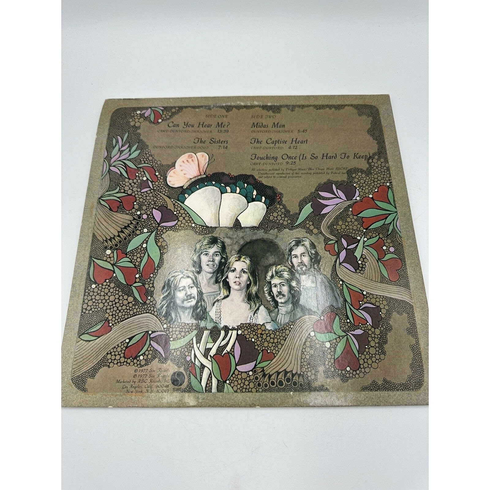 Renaissance Novella Vinyl Record LP 1977 First Press Sire SA-7526 33RPM ...