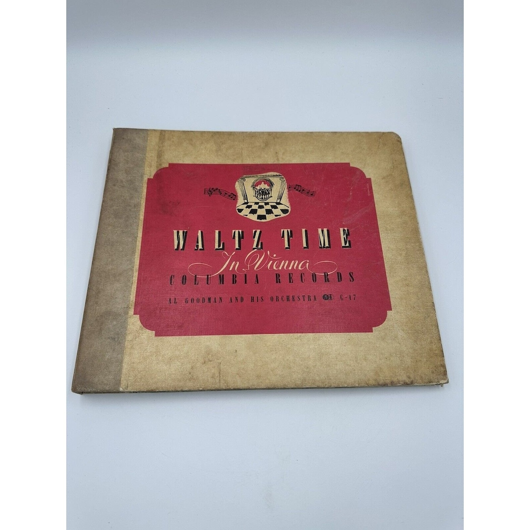 Waltz Time in Vienna Columbia Records Al Goodman and His Orchestra 78 ...