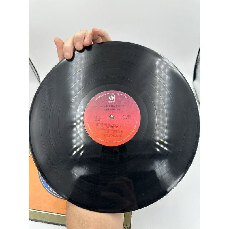 Vintage Country Vinyls DANIEL BOONE: Run Tell the People Vinyl LP 1975 ...