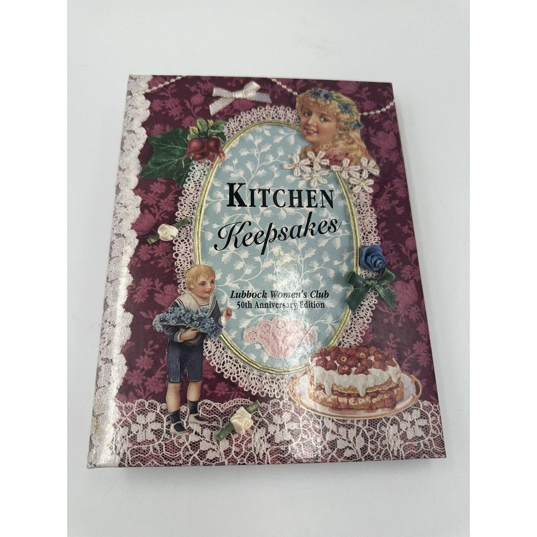 Vintage Texas Cookbook Kitchen Keepsakes Lubbock Womens Club 50th ...