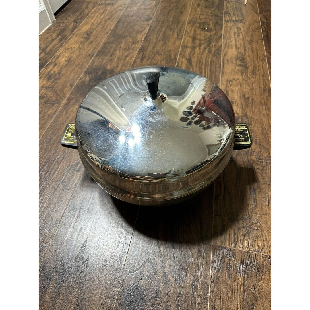 Vintage 12" Farberware Buffet Server Electric Fry Pan Skillet Model 335 ...