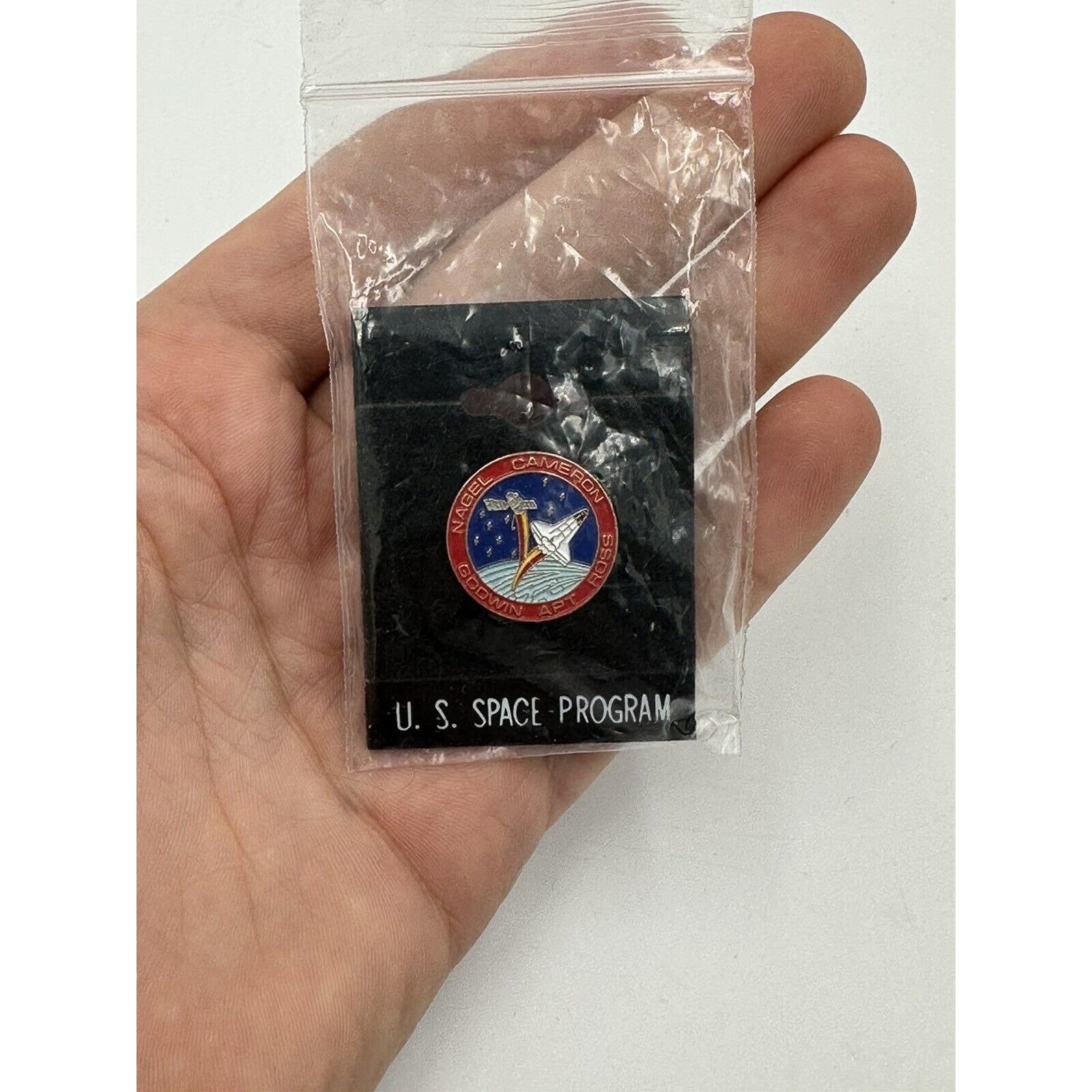 NASA Space Shuttle STS-33 Nagel Cameron Ross Godwin Metal Enamel Pin ...