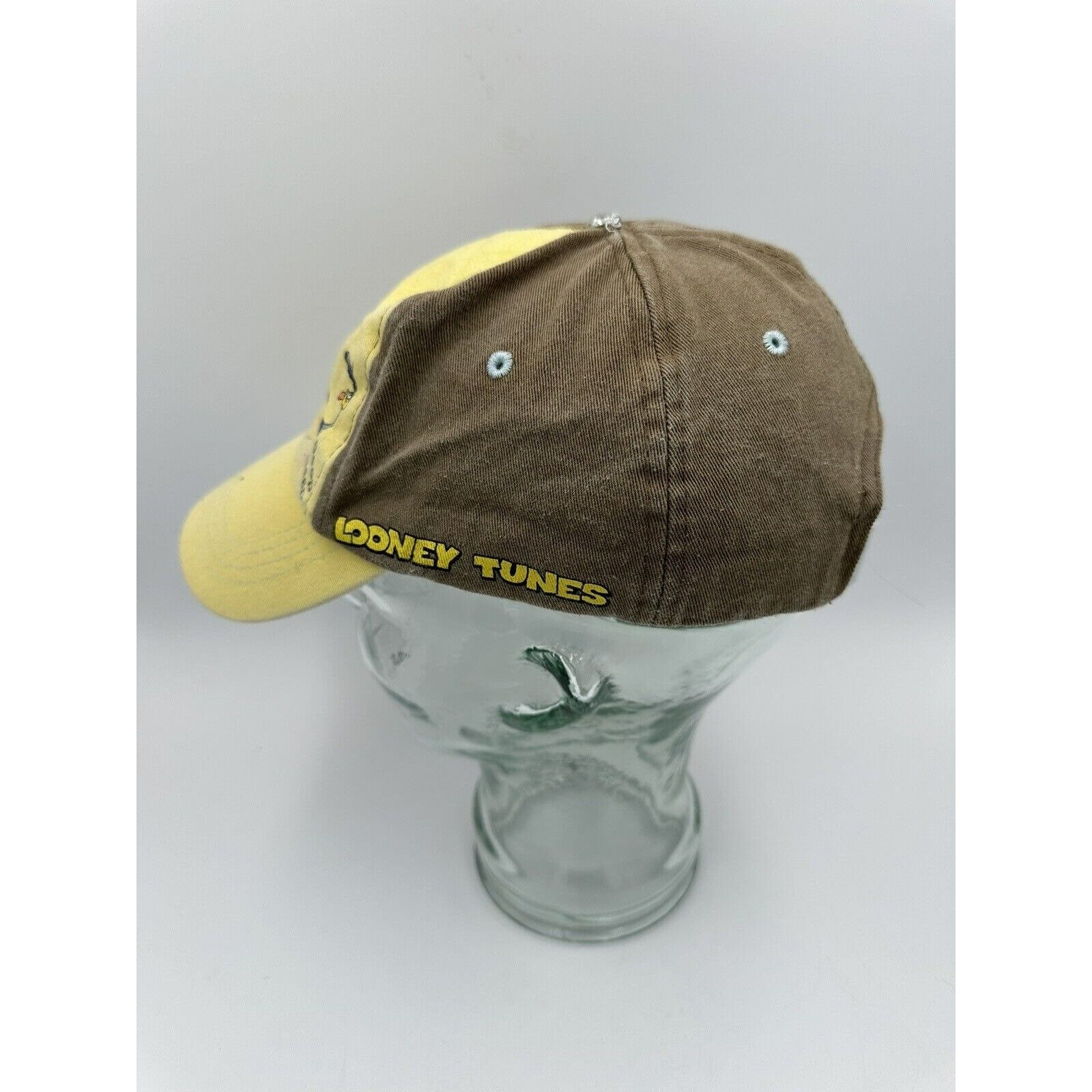 VTG Looney Tunes Roadrunner & Wylie Coyote Adjust Snapback Hat Cap 1990 ...