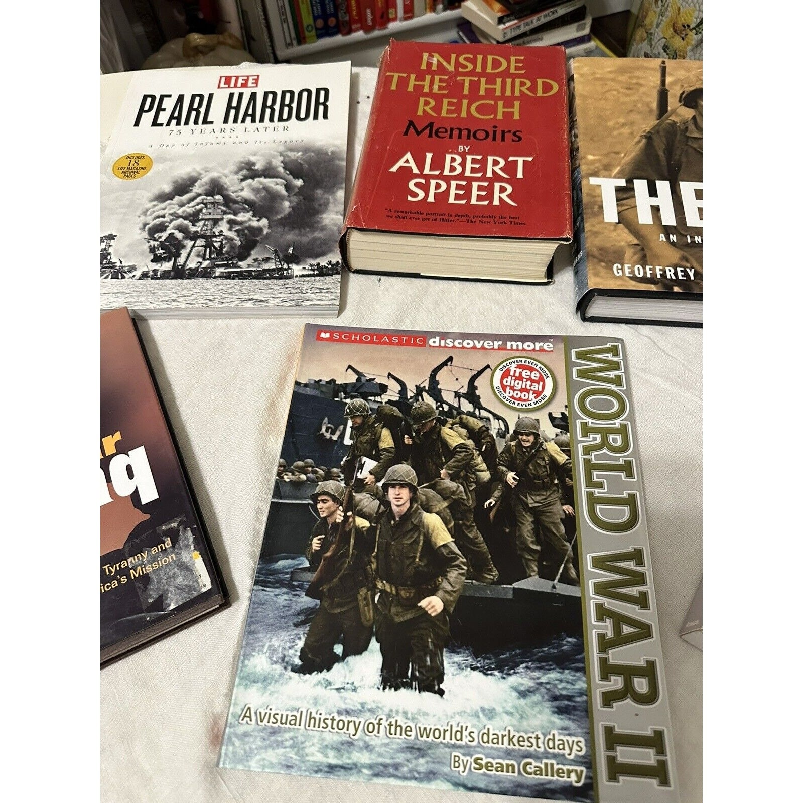 War Book Lot US War History US History Iraq WWII WW2 Pearl - Etsy