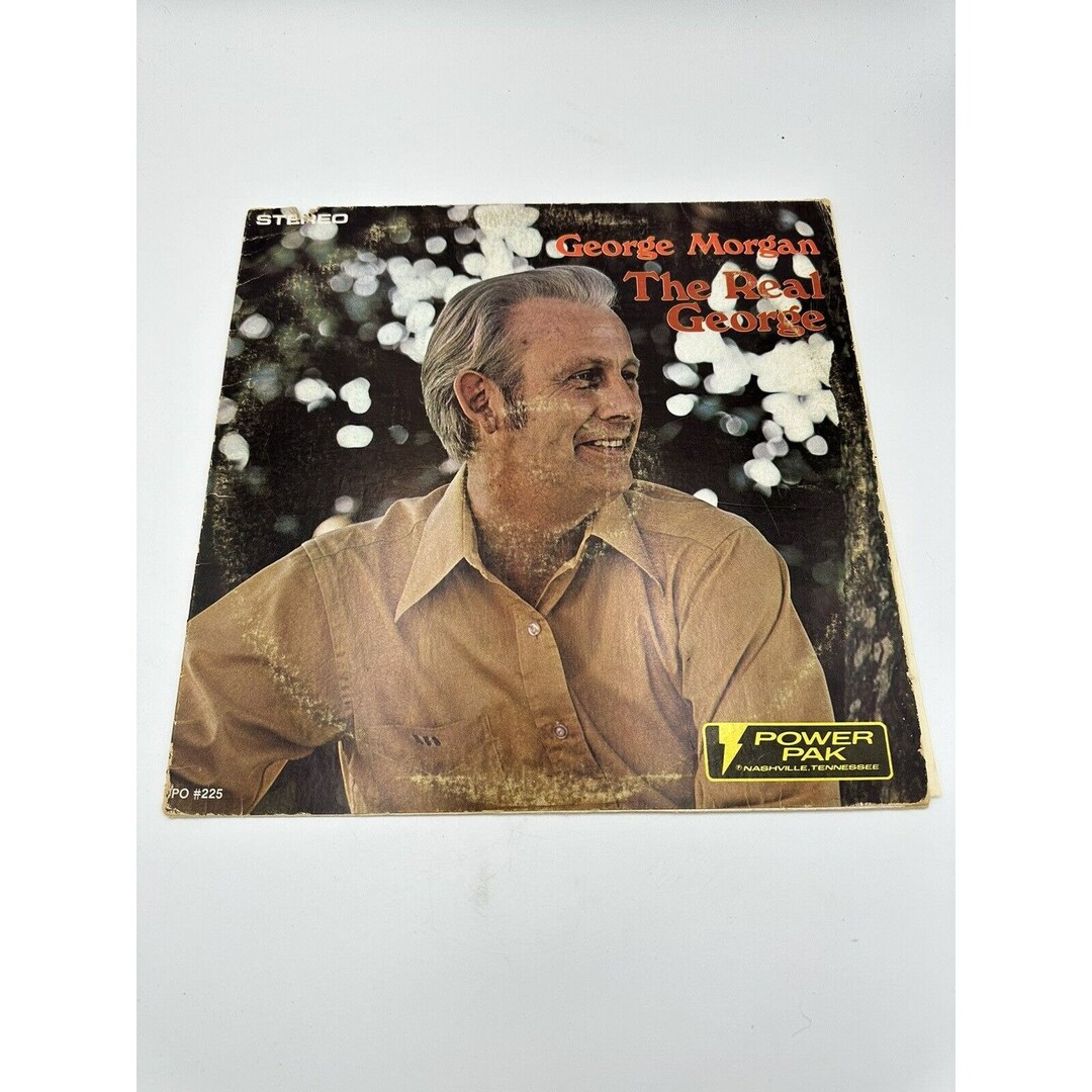 Vintage George Morgan the Real George VINYL LP ALBUM 1973 Power Pak ...
