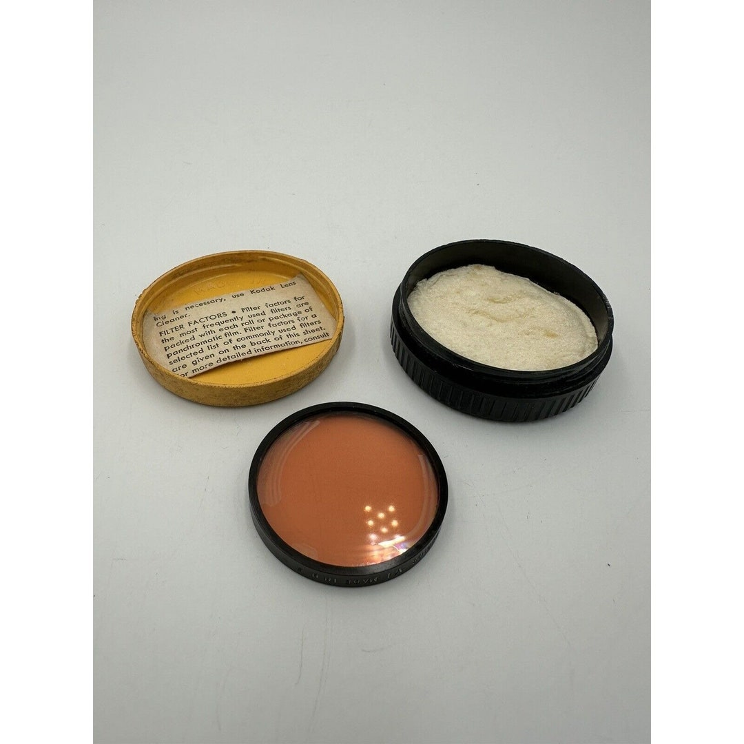 Vintage TIFFEN Filter 85 A Filter Series V1 Drop in Lens Filter Warming ...