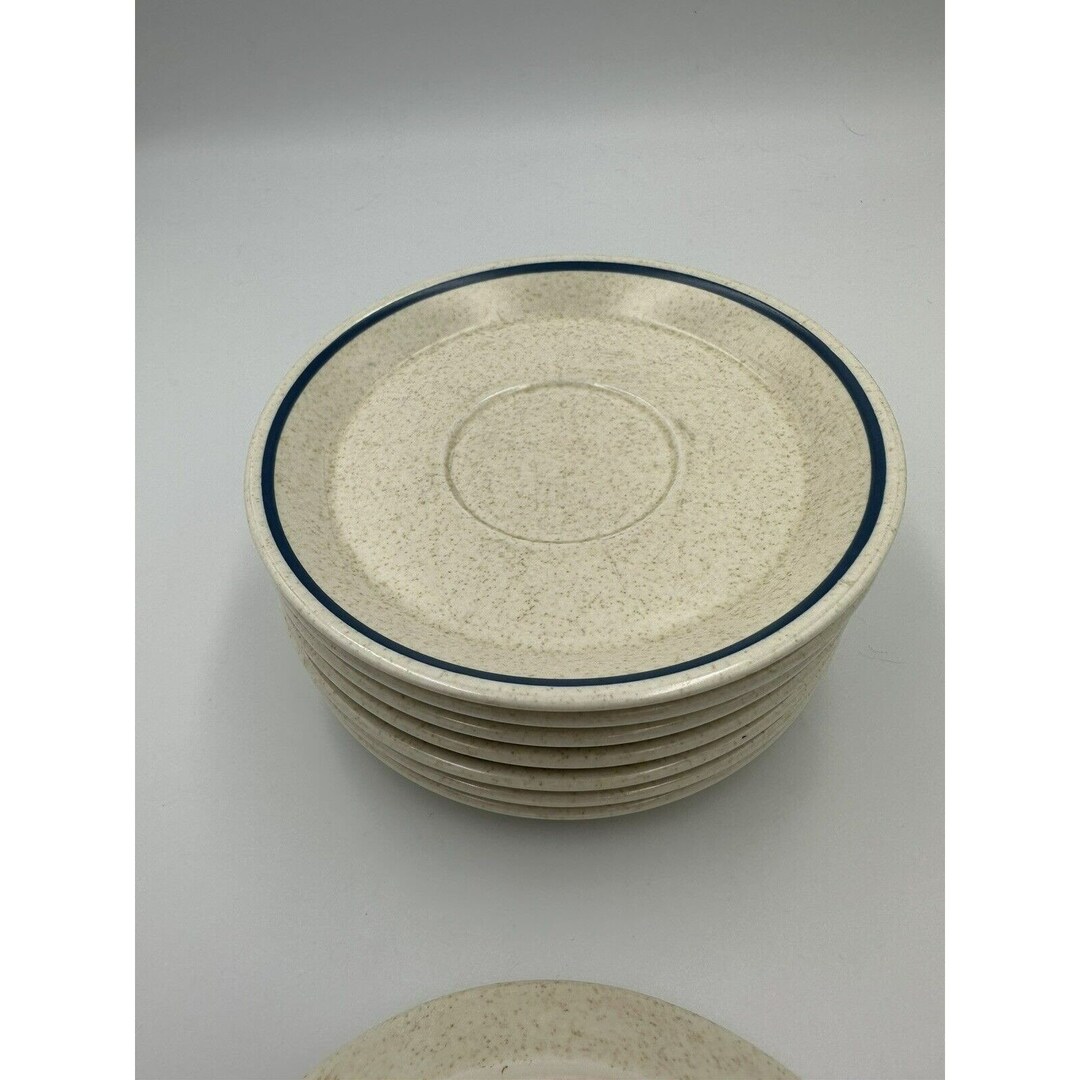 VTG Set of 8 LENOX Temperware Dewdrops Cup Saucer Plates 1970's Retro ...