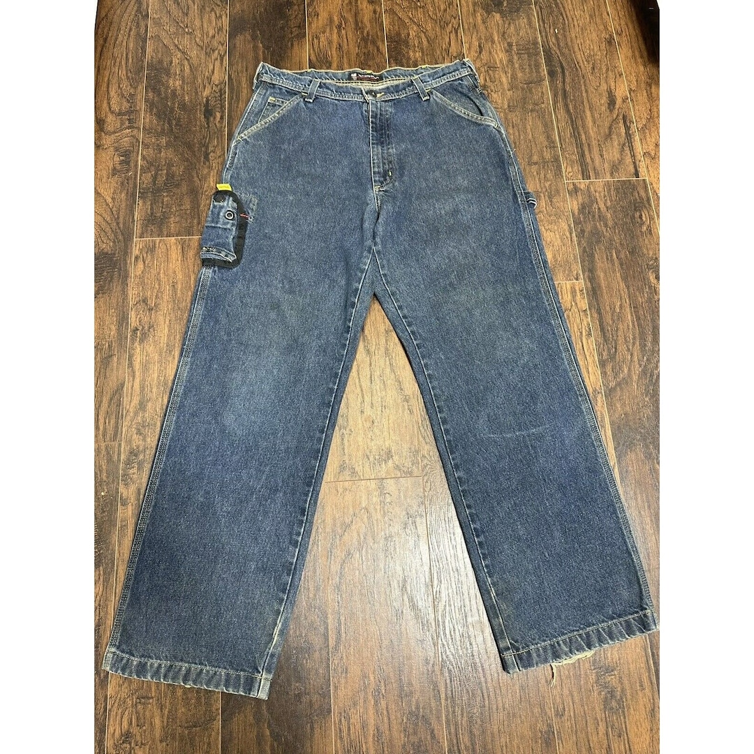 Vintage Y2k Polo Ralph Lauren Mens 31X32 Cell Phone Carpenter Blue ...