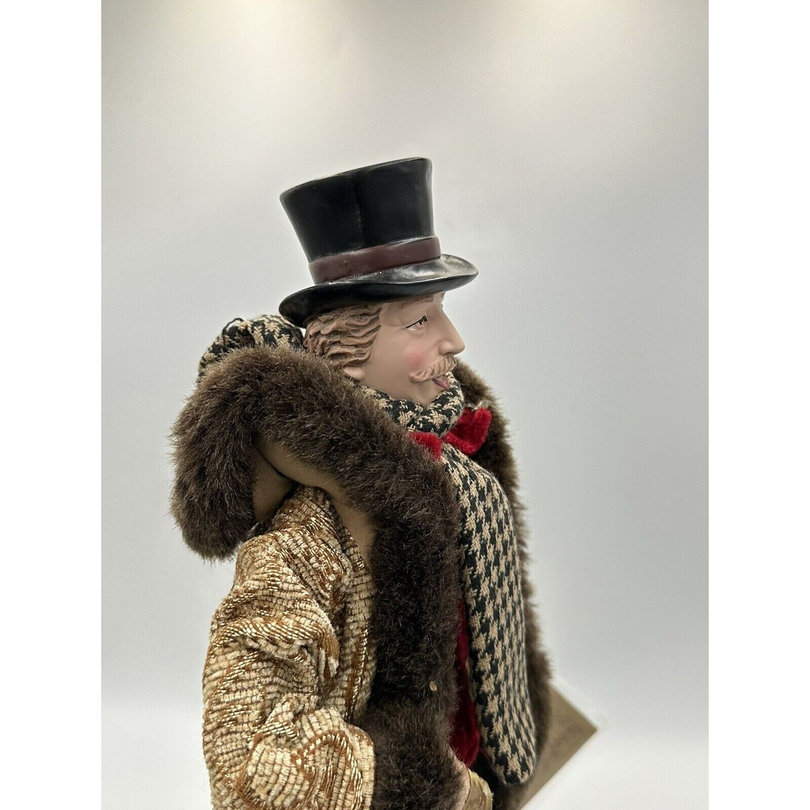 Vintage Mysterious Figure of Unknown Origin 1800's Man With Top Hat ...