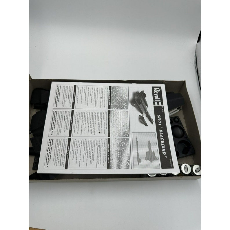 Revell SR-71 Blackbird Model Kit NEW Unsealed 1/72 Scale Model With Box ...