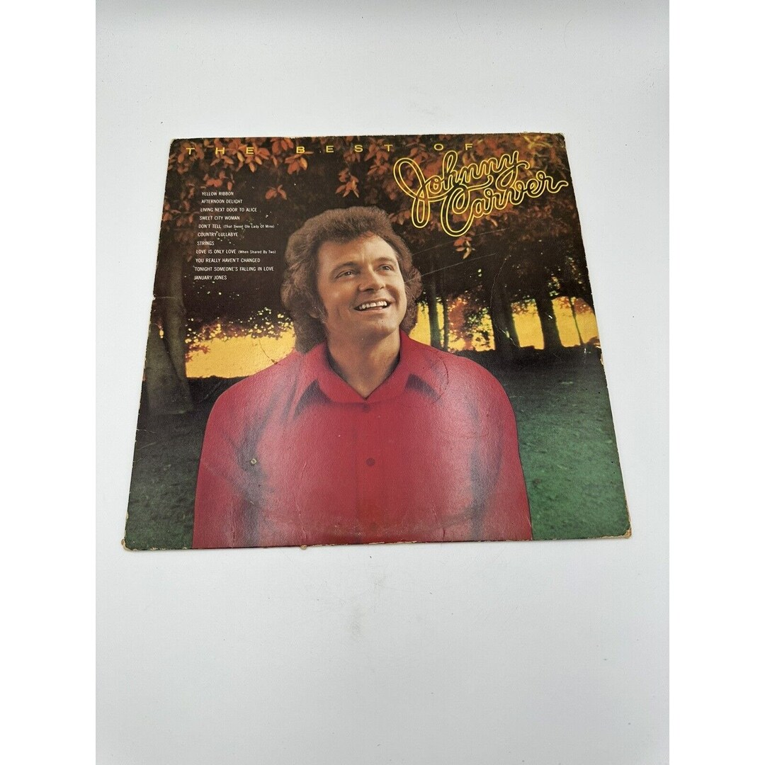 The Best of Johnny Carver 1977 ABC 2083 Country 33rpm Vinyl LP Near ...