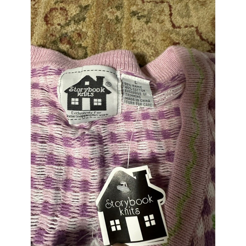 Cute HSN Story Book Knits Princess & the Frog Sweater Womens L Kitschy ...