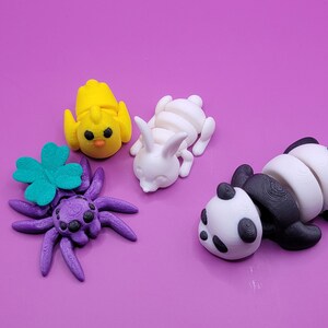 Mini Critters Articulated Random Packs - Etsy