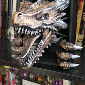 Craftykid3d Dragon Awakening Book Nook,fantasy Lovers - Etsy