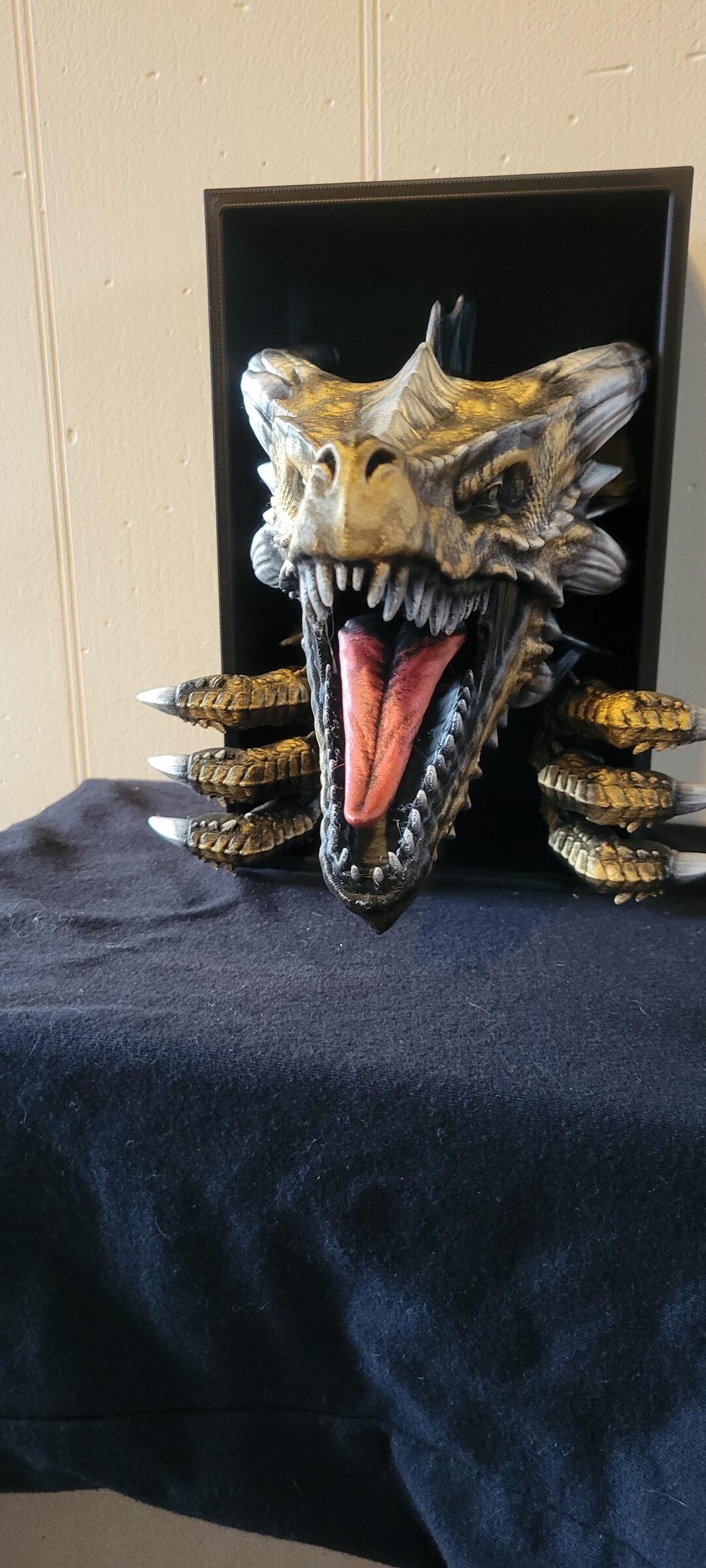 Craftykid3d Dragon Awakening Book Nook,fantasy Lovers - Etsy