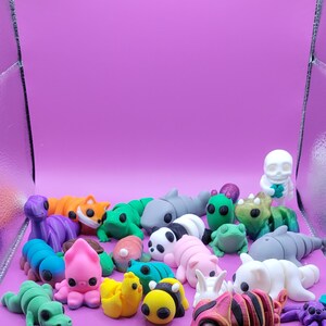 Mini Critters Articulated Random Packs - Etsy