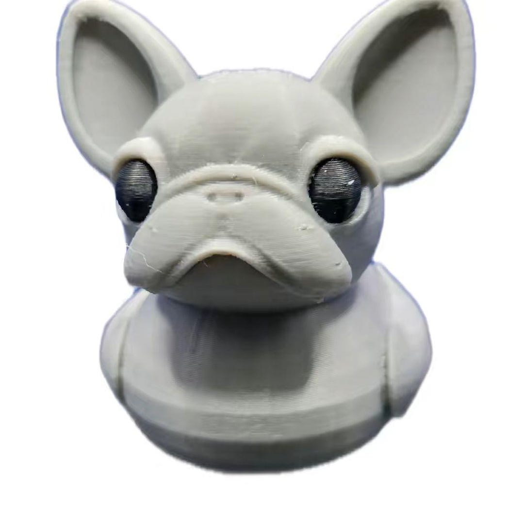 3" 3D Printed French Bulldog Duck Figure - Jeep Cruise Collectible - Etsy