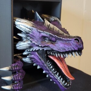 Craftykid3d Dragon Awakening Book Nook,fantasy Lovers - Etsy