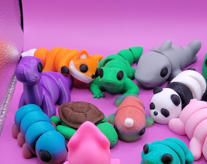 Mini Critters Articulated Random Packs - Etsy