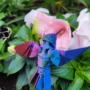 3d Printed Cute Articulated Hummingbird - Etsy