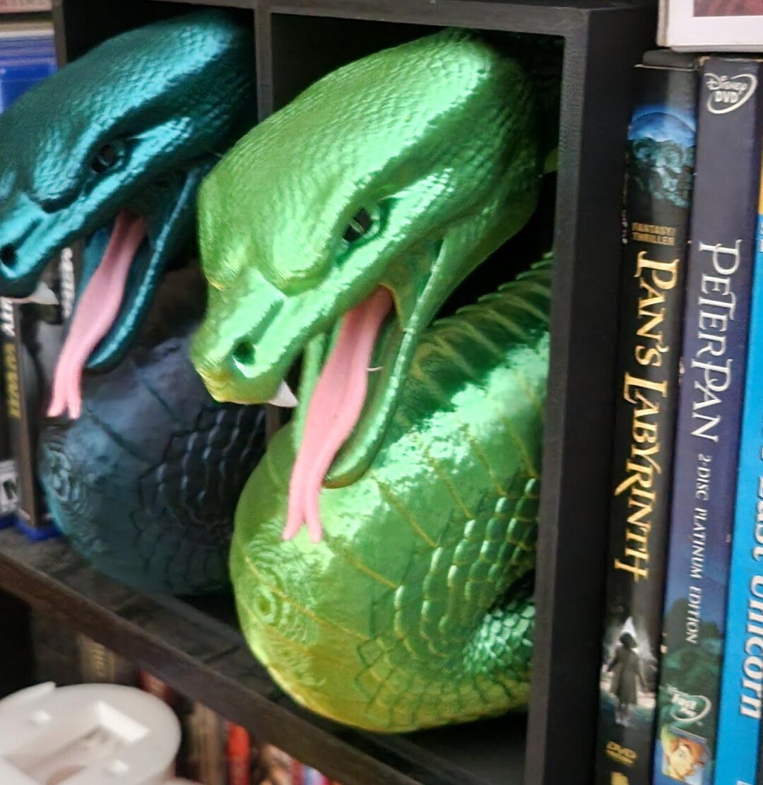 Slithering Snake Inspired Book Nook by Craftykid3d - Etsy
