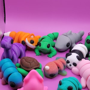 Mini Critters Articulated Random Packs - Etsy