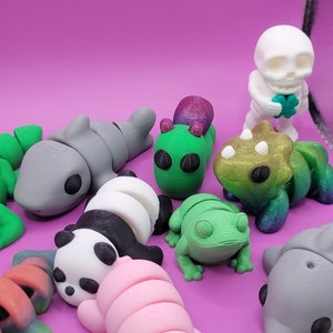 Mini Critters Articulated Random Packs - Etsy