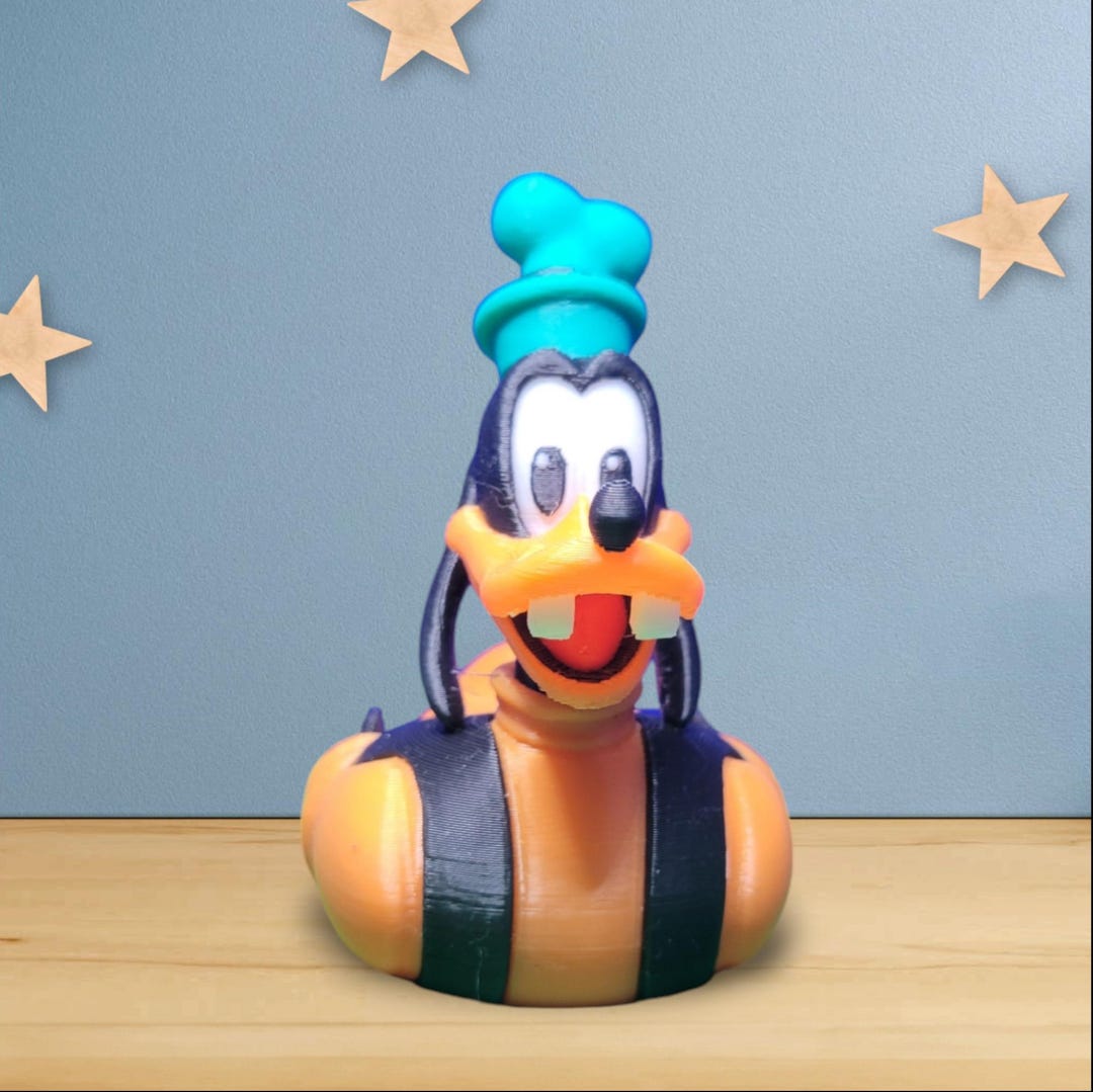 3d Printed Goof Duck Figure Great for Jeeps, Cruises or Collectors - Etsy