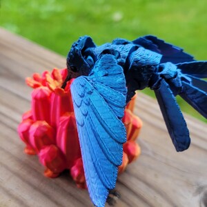 3d Printed Cute Articulated Hummingbird - Etsy