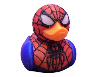 Spiderman 3D Printed Duck - Etsy