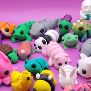 Mini Critters Articulated Random Packs - Etsy