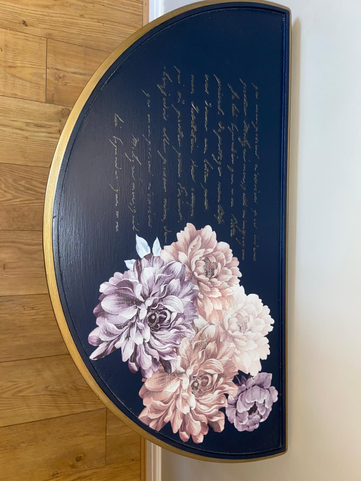 Half Moon Console Table - Etsy