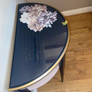 Half Moon Console Table - Etsy