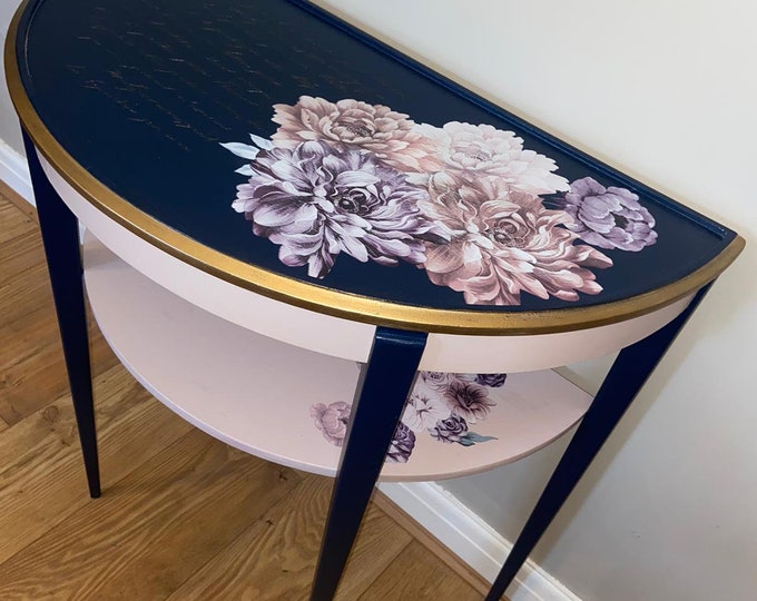 Half Moon Console Table - Etsy