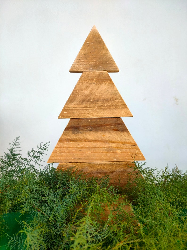 Wooden Christmas Tree - Farmhouse Rustic Decoration - Etsy