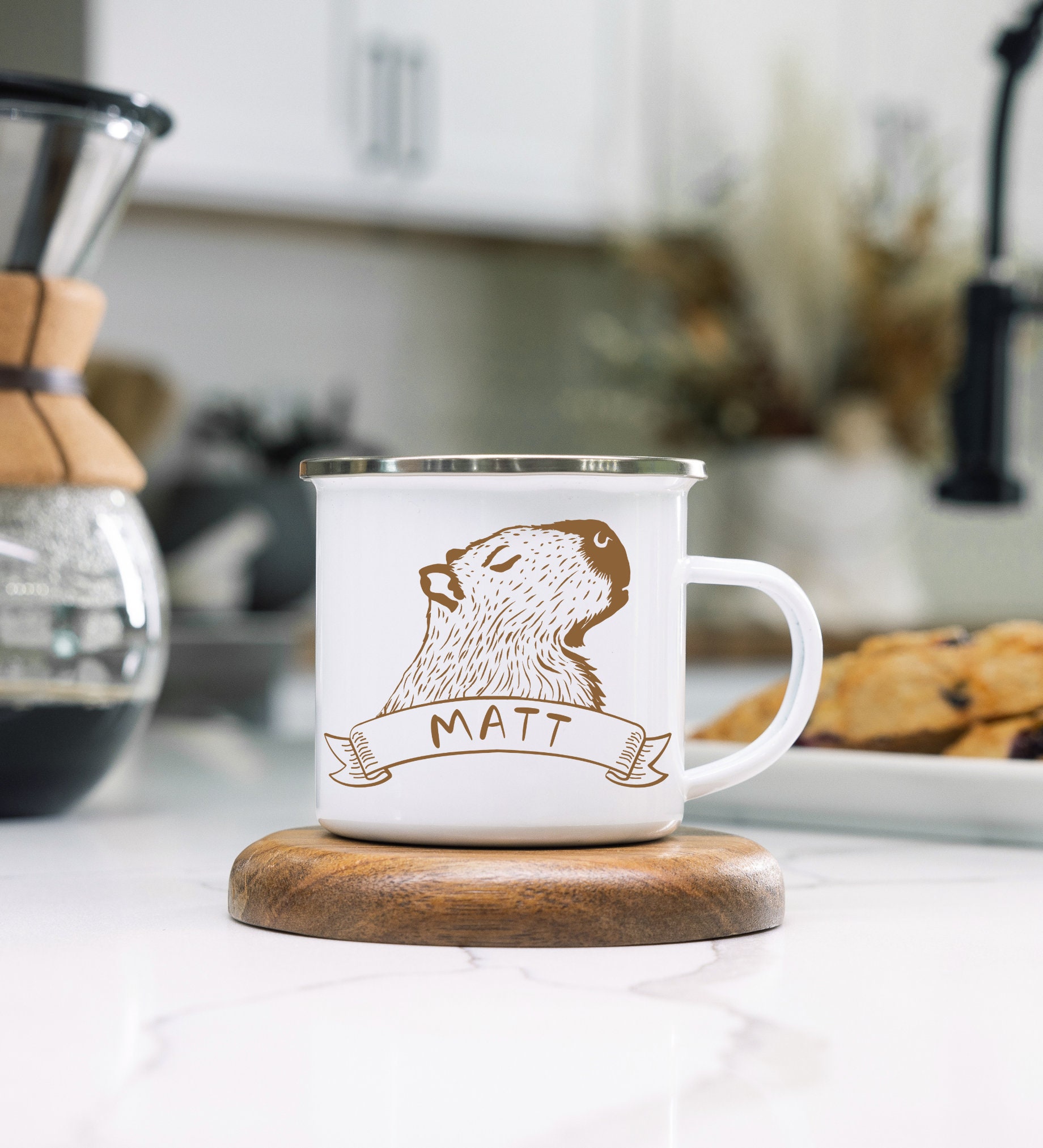 Capybara Mug, Personalized Capybara Gift, Cute Capybara Cup, Custom ...