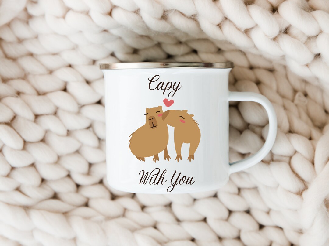 Capy With You Mug Capybara Mug Cute Capybara Cup Capybara - Etsy