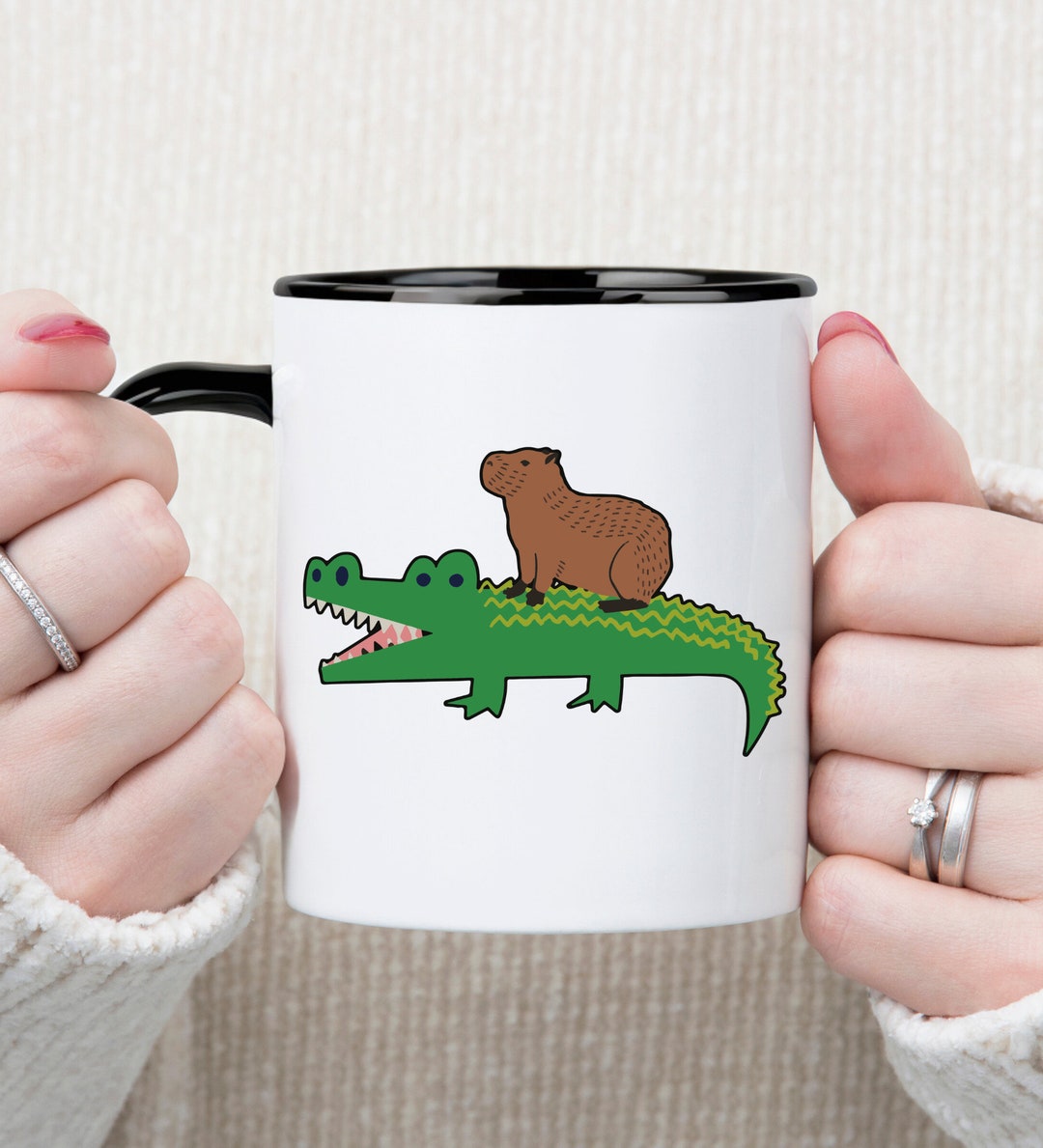 Funny Capybara Mug, Capybara Lover Gift, I Love Capybaras, Humorous ...
