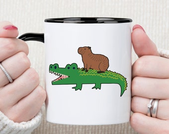 Capybara Mug, Capybara Gifts, Don't Worry Be Capy, Funny Capybara ...