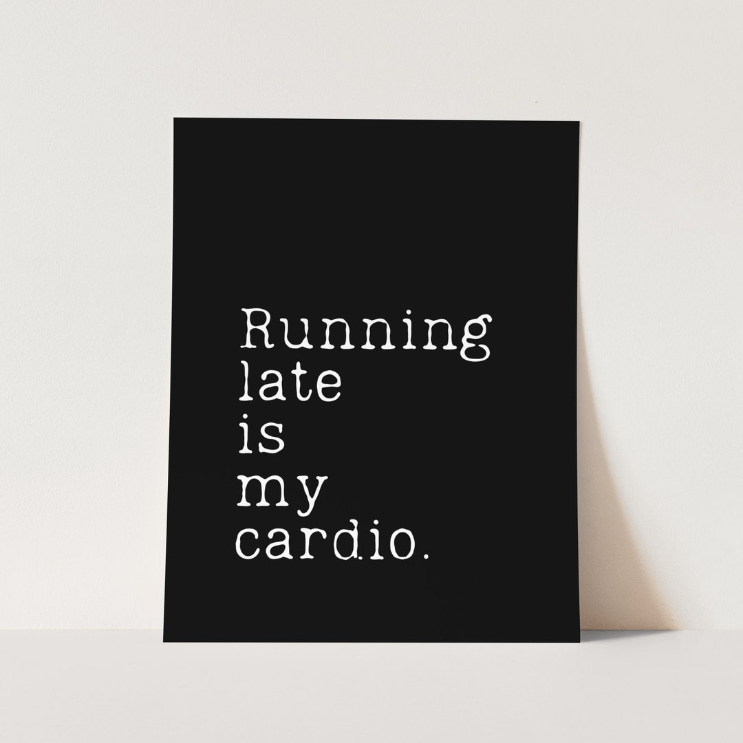 Funny Fitness Poster, Gag Gift for Best Friend, Funny Gift for Coach ...