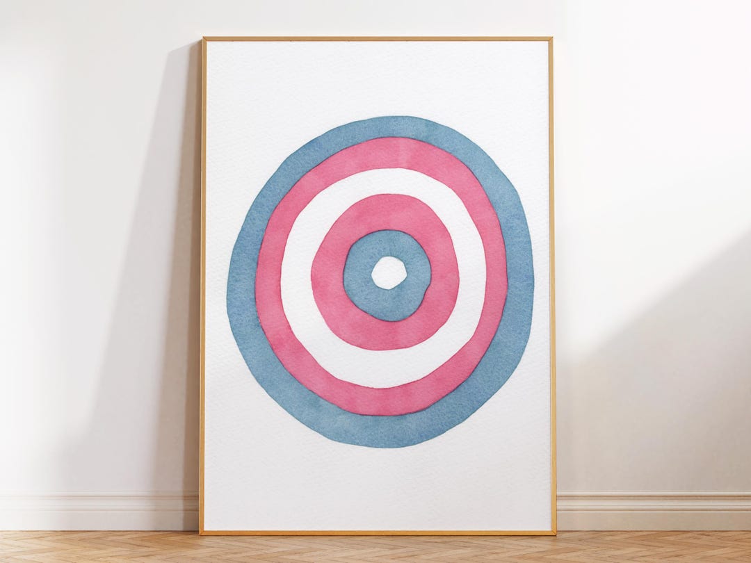 Printable Subtle Trans Pride Apartment Decor, Trans Art Aesthetic Room ...