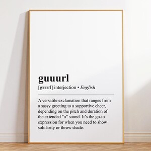 Printable LGBTQ Funny Definition Print Poster, Gay Bestfriend Gift ...
