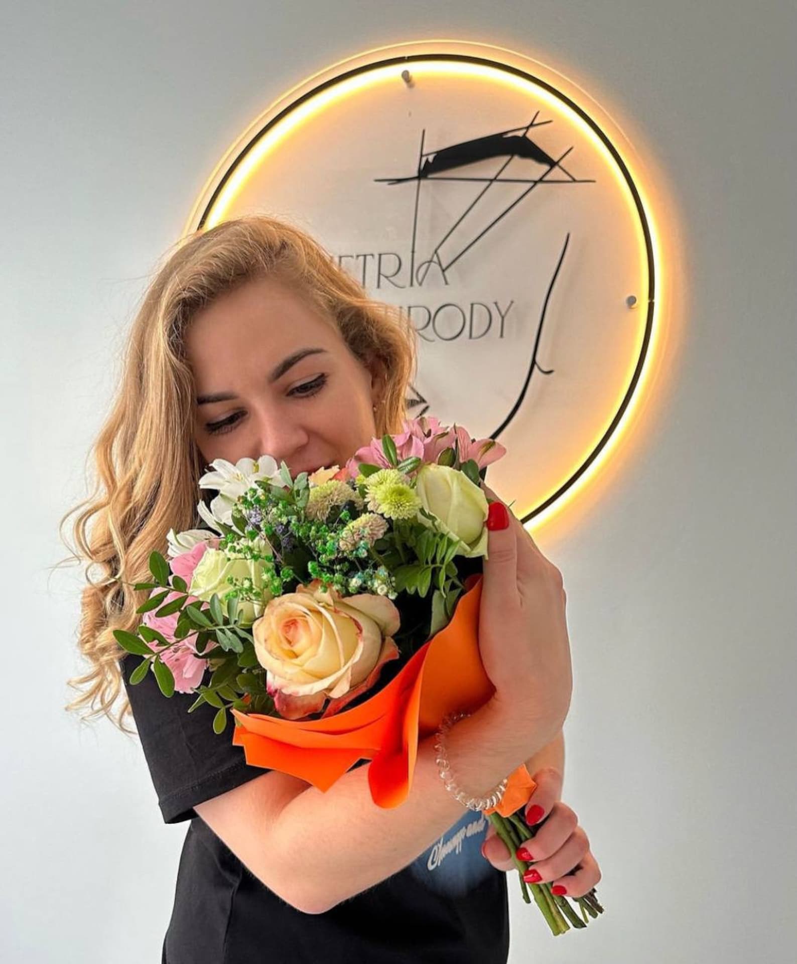 Custom Beauty Salon Logo Sign Backlit, Personalized Acrylic Salon Sign ...